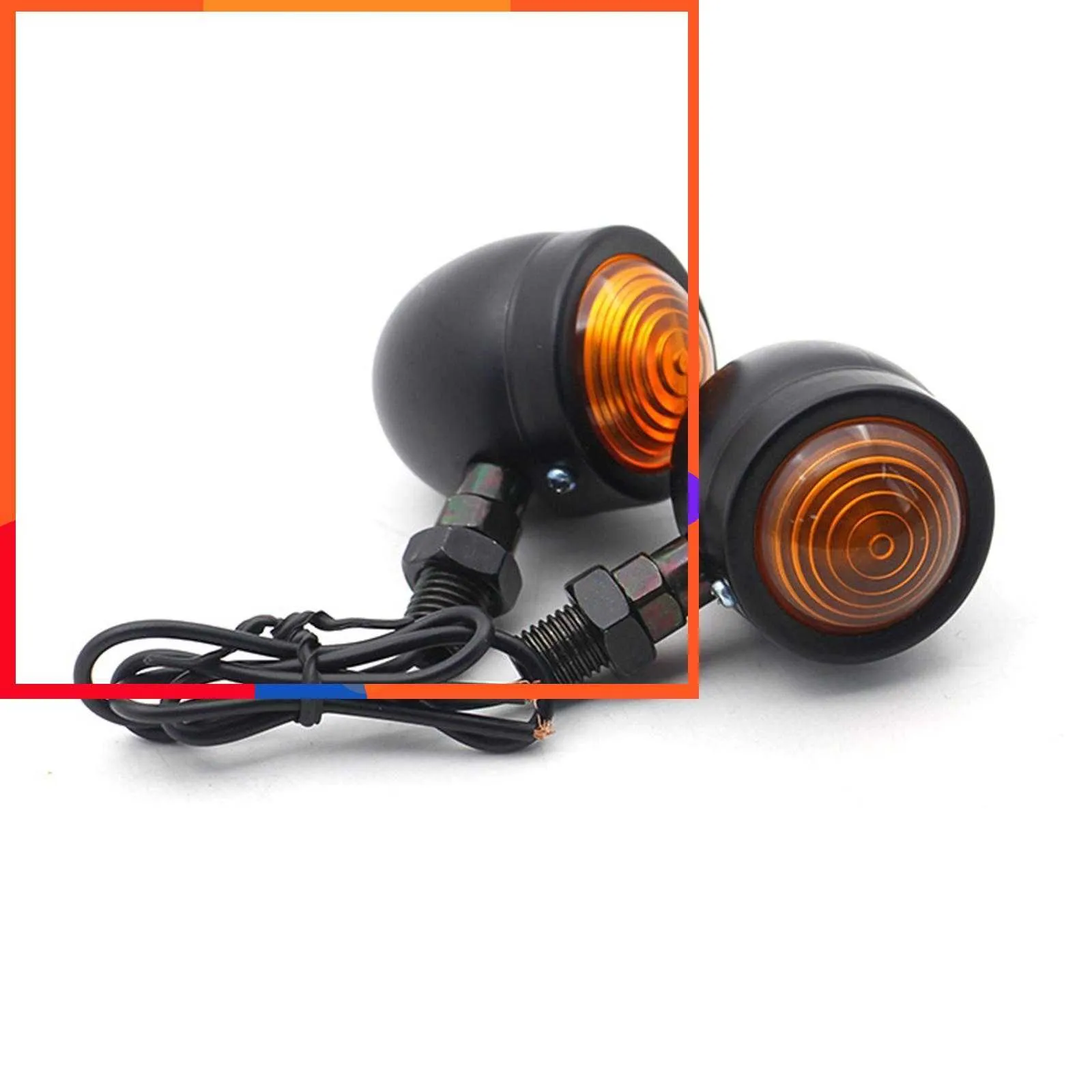 DHgate.com:2PCS Bullet Metal Motorcycle Turn Signals Indicator Light ...