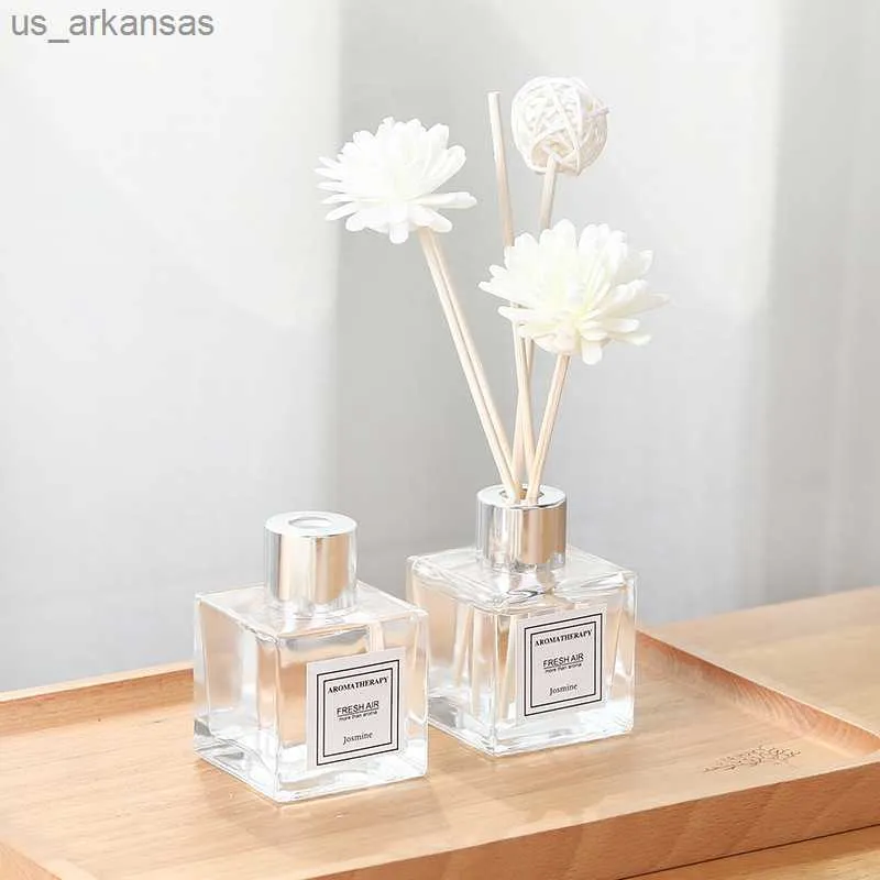 Sanded Glass Reed Diffuser Set - 50ml Aromatherapy Essential Oil ...