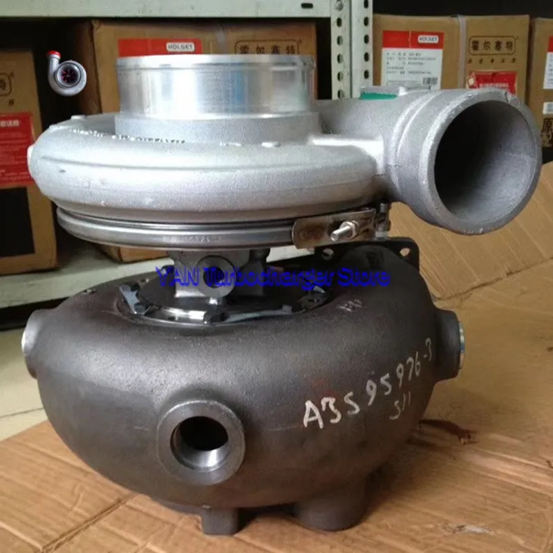 HX80M Marine Turbocharger - Water Cooled, High Performance for Cummins ...