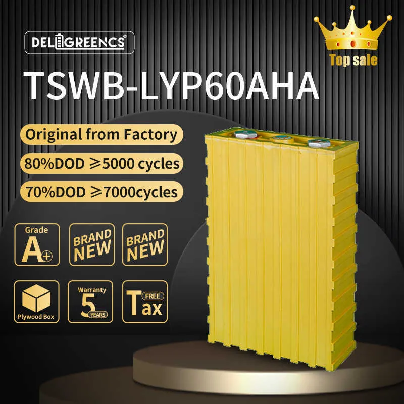 24V Lifepo4 Battery, High Capacity 60Ah Rechargeable Battery Cell For ...