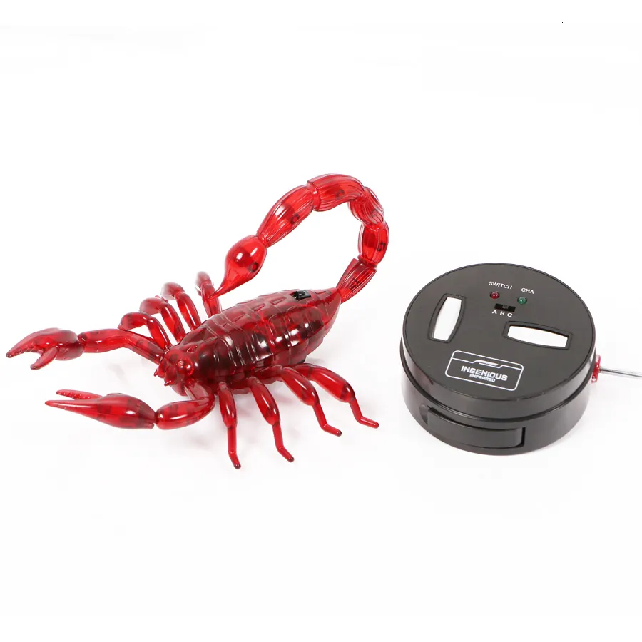 ElectricRC Infrared Scorpion Toy: Realistic Remote Control Animal Gift ...