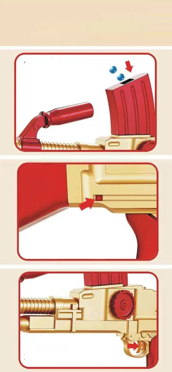 CS Hydro Water Gun: Electric Paintball Machine For Adults, Girls & Boys ...