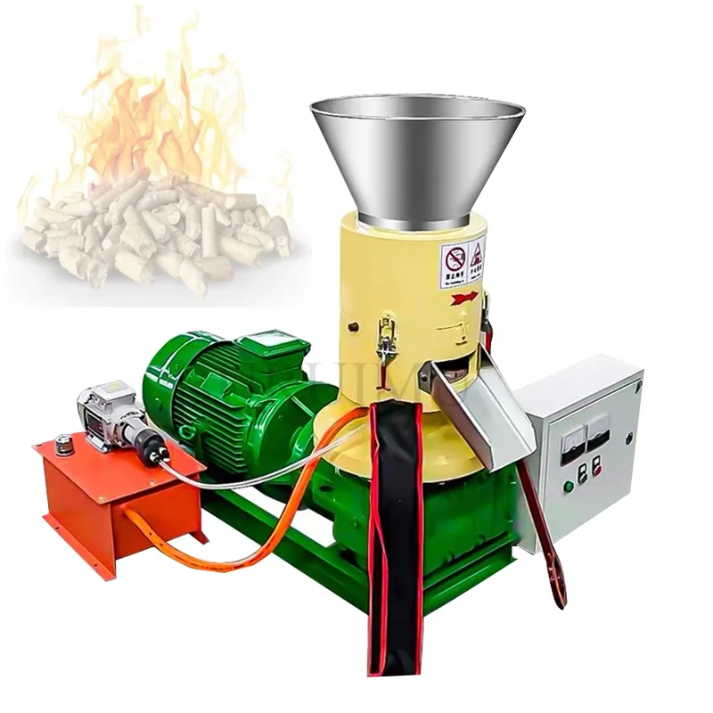 Diesel Driven Sagwan Wood Price Pellet Machine With Biomass Particles ...