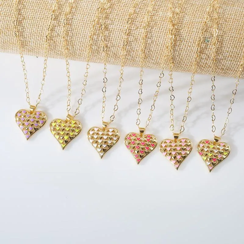 Sweet Heart Necklace for Women - Romantic Love Chain, Cute Mini Pendant ...