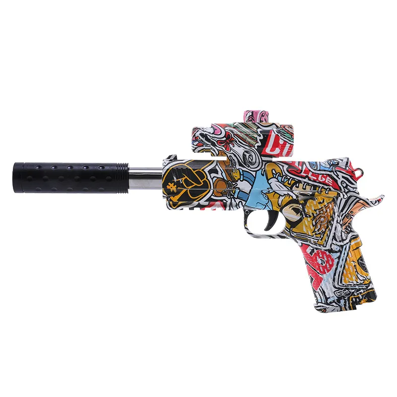 Water Gel Blaster Gun Desert Eagle Hydrogel Graffiti Pistol For Kids ...