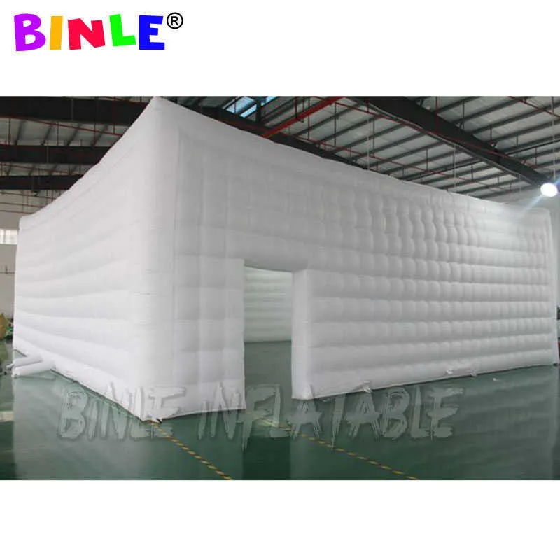 White Inflatable Cube Inflatable Party Tent Perfect For Grand Banquets ...
