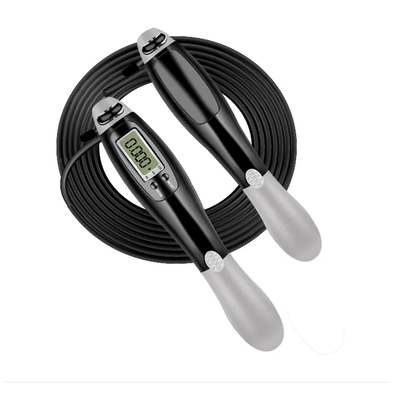 Cordless Smart Jump The Rope With LCD Screen For Gym Fitness And Speed ...