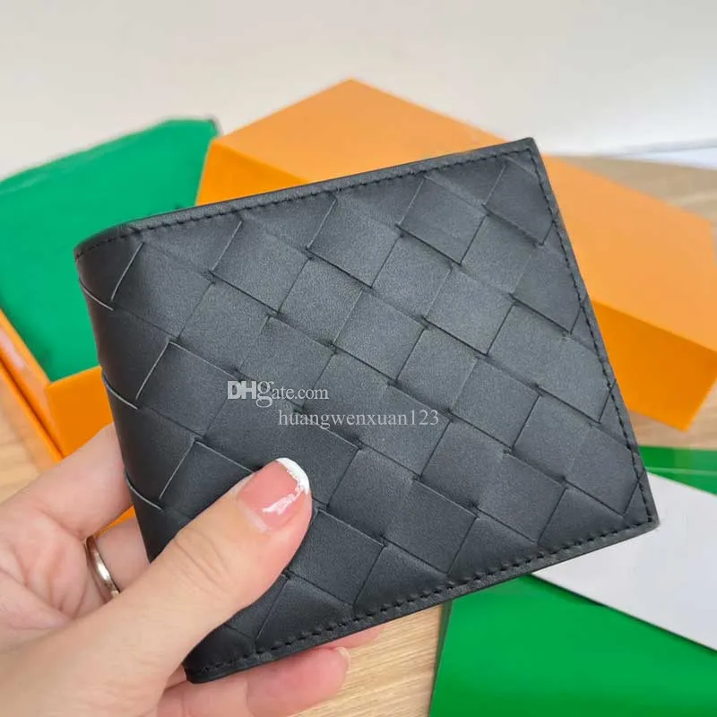 Designer Wallet For Women, Green Genuine Leather Wallet, Original Woven ...