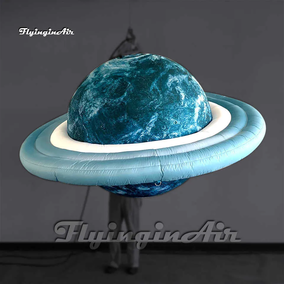 DHgate.com:Green Light Up Inflatable Universe Ball Balloon Planetarium ...