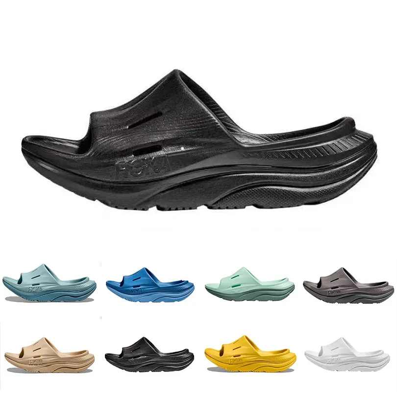 Hoka One One Ora Recovery Slide 3 Unisex Hokas Aqualite Slippers For ...