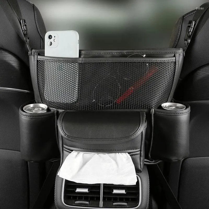 DHgate.com:Premium PU Leather Car Seat Gap Organizer - Black | Maximize ...