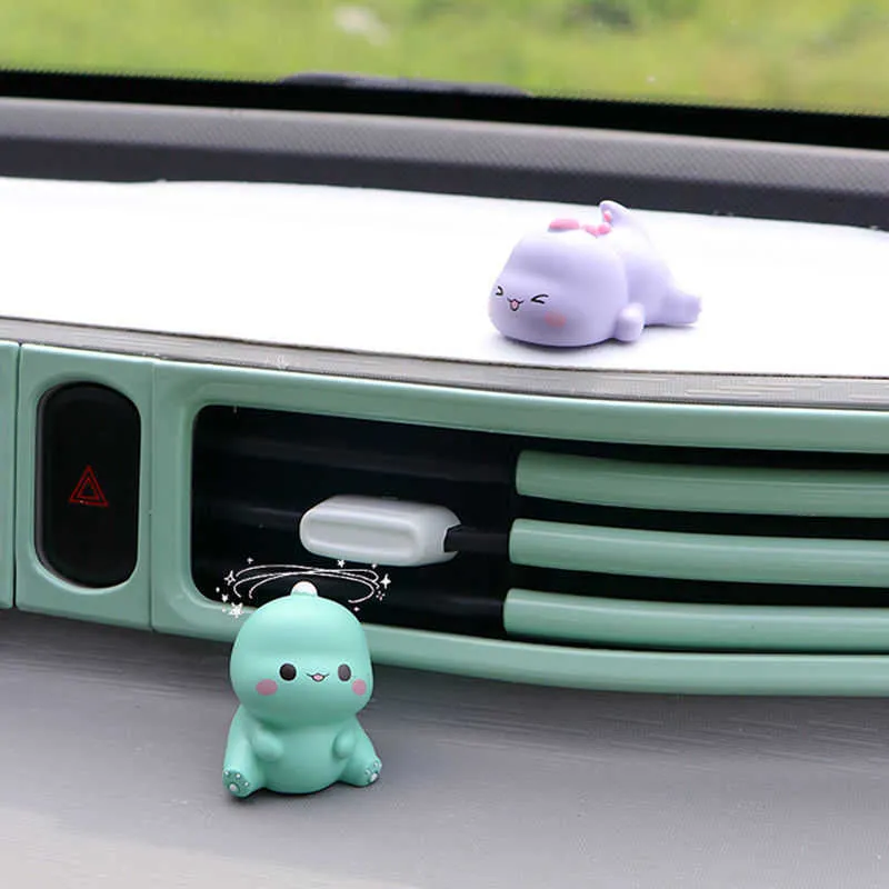 Cute Car Decorations: Dinosaur Car Ornaments Dashboard, Window ...