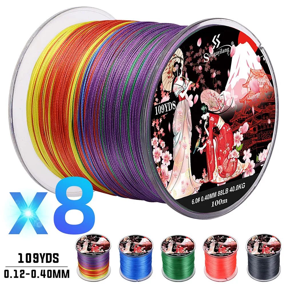 DHgate.com:Sougayilang 8 Strands PE Braided Fishing Line, 2288LB Smooth ...