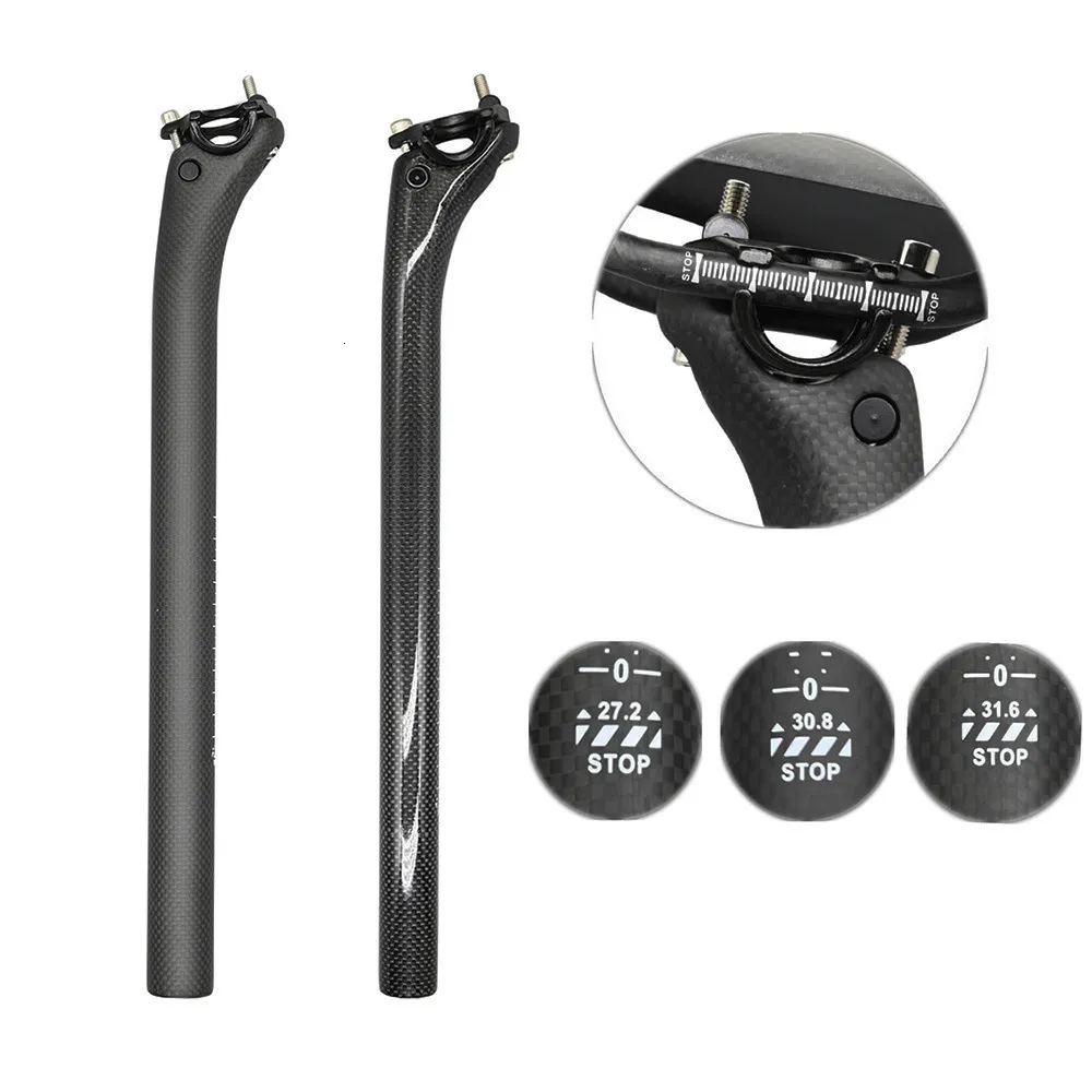 DHgate.com:Carbon Fiber Seatpost 27.2mm 30.8mm 31.6mm Mountain Road ...