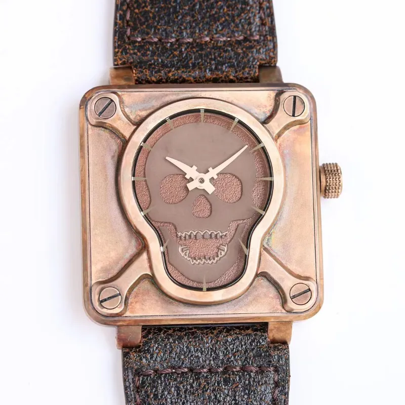 Expensive High Quality Limited Edition Men's Vintage Watch Skull Super ...