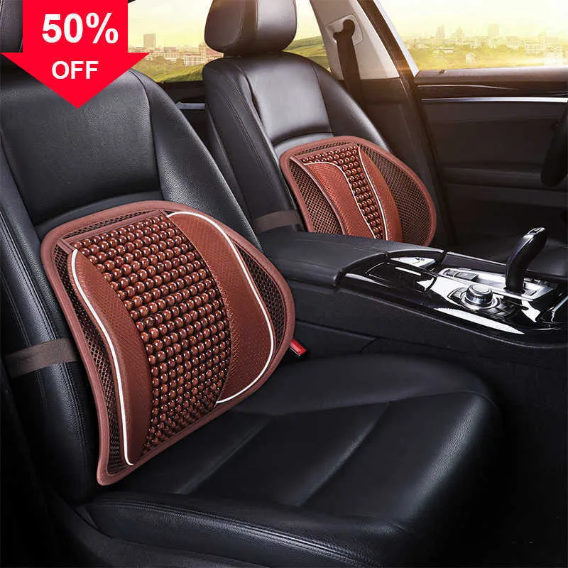 Car Lumbar Support Cushion Mesh Backrest For Car Seat, Office Chair ...