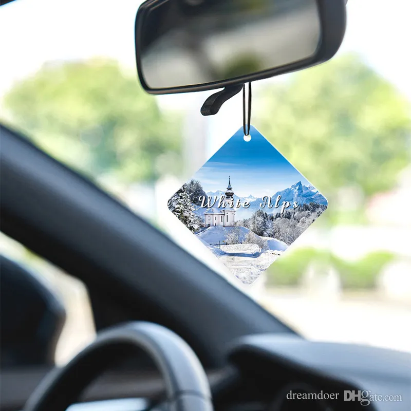 Aromatherapy Car Air Freshener Paper Cologne Pad: Long Lasting Scented ...
