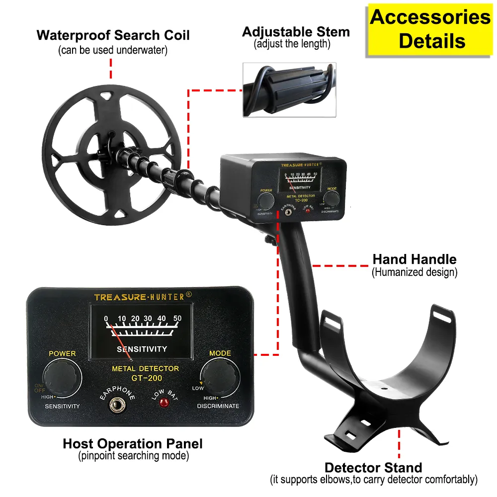 Wholesale Industrial Detectors GT200 Pro High Sensitivity Underground ...