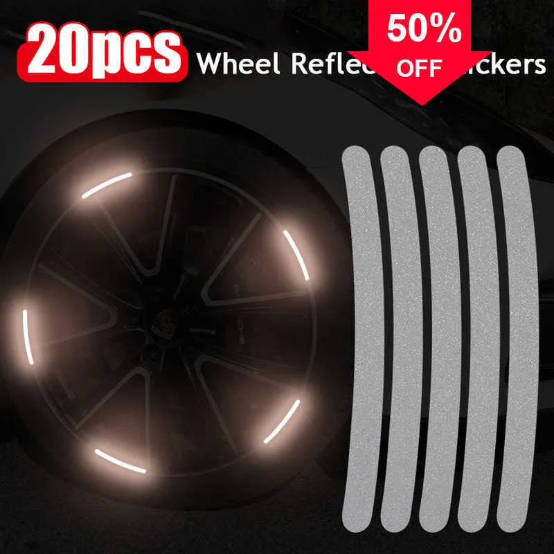 Car Wheel Reflective Reflective Stickers With Strong Reflection For ...