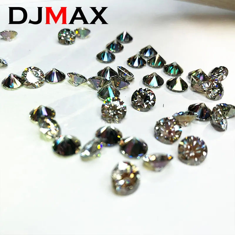 DHgate.com:DJMAX 0.5-2ct Rare Gray Color Loose Diamonds VVS1 Excellent ...