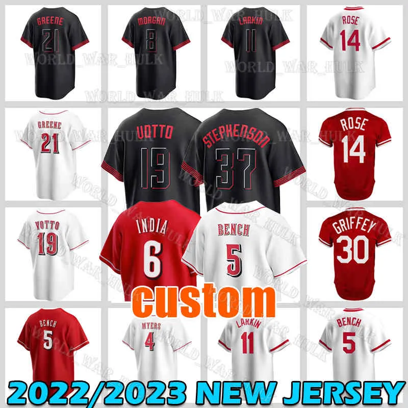 2023 City Connect Cincinnati Reds Custom Baseball Tees Featuring Elly ...