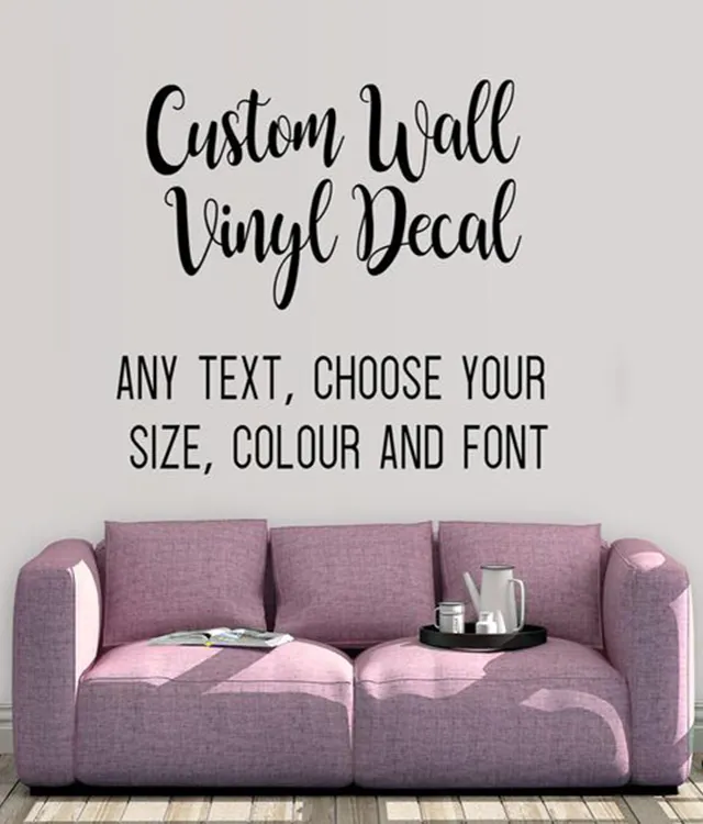 DHgate.com:Personalized PVC Wall Decals for Kids Rooms, Custom Names ...