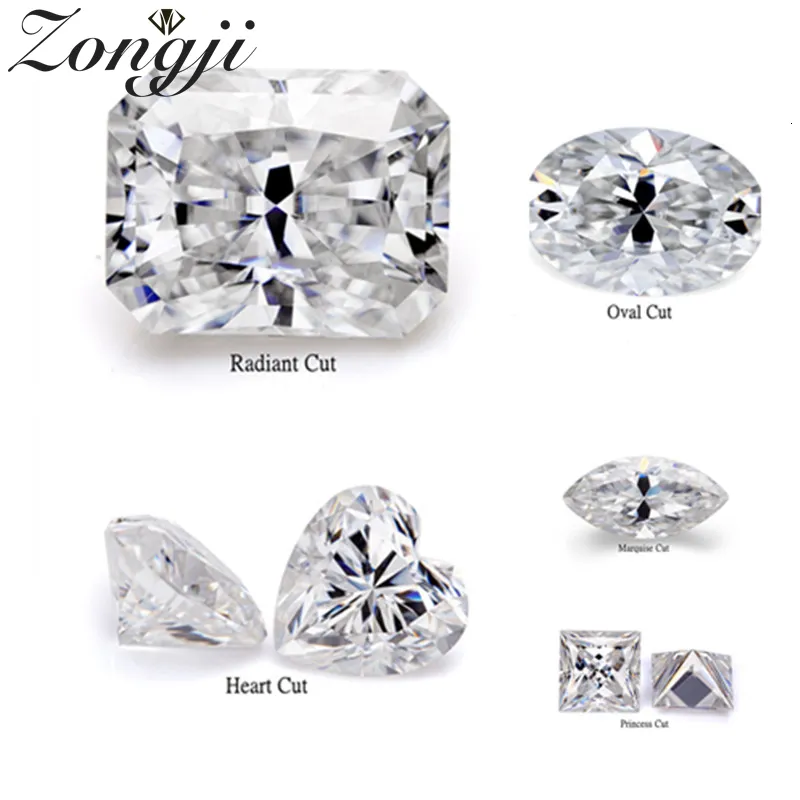 DHgate.com:Radiant Oval Heart Marquise Cut DEF Color Loose Diamonds for ...