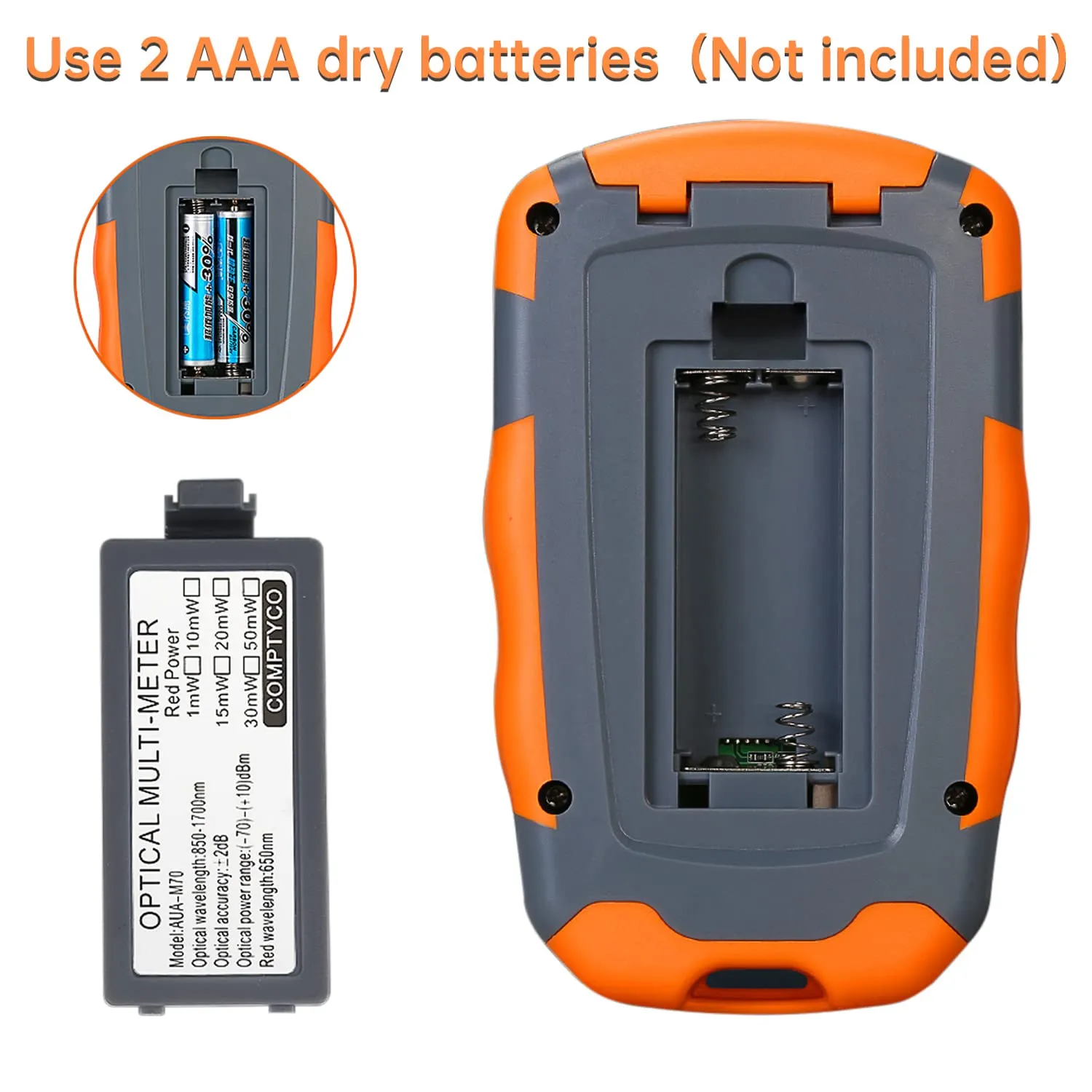 Light Meter Visual Fault Locator,10mW Portable Optical Power Visible ...