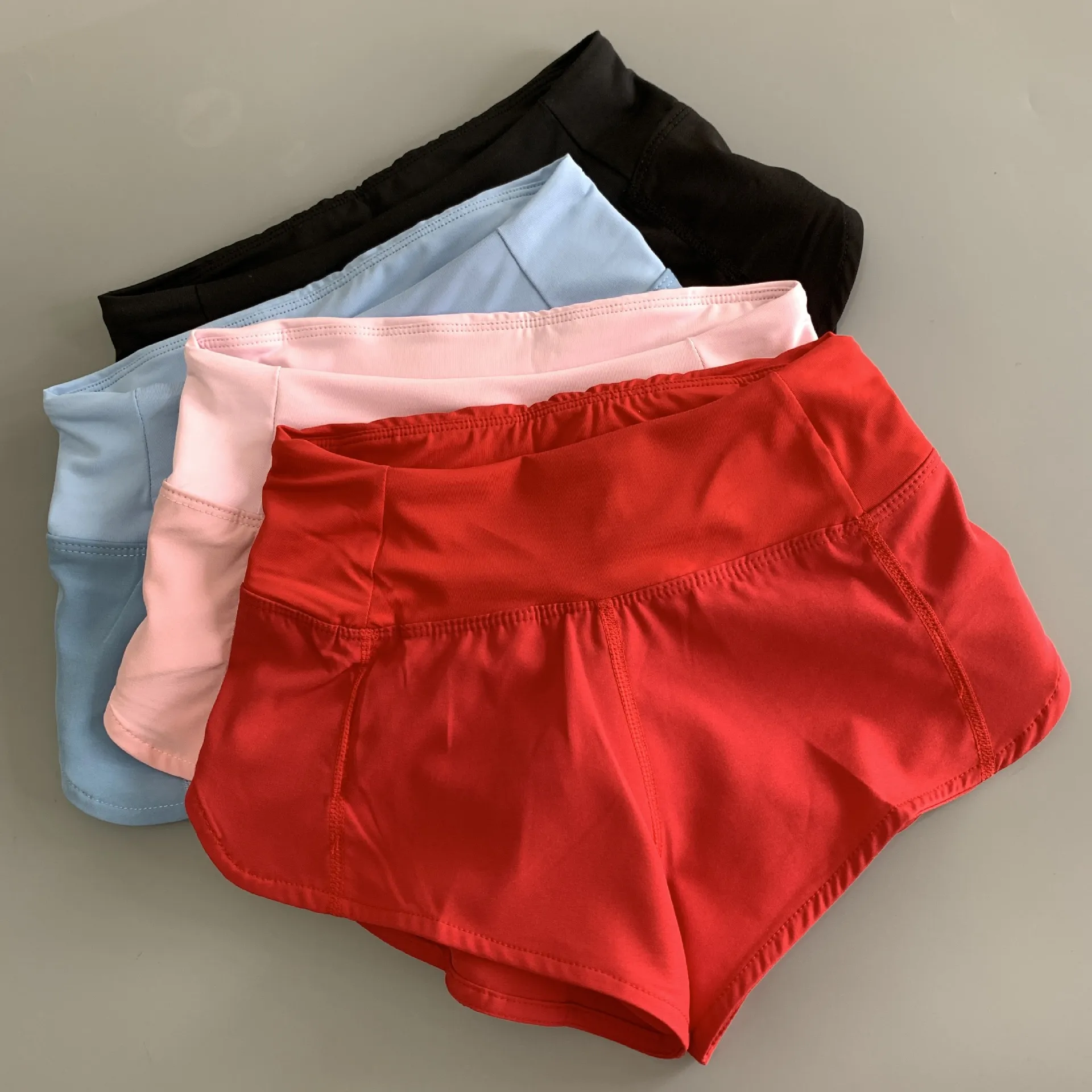 DHgate.com:High Waist Loose Fit Yoga Shorts for Women - Breathable ...