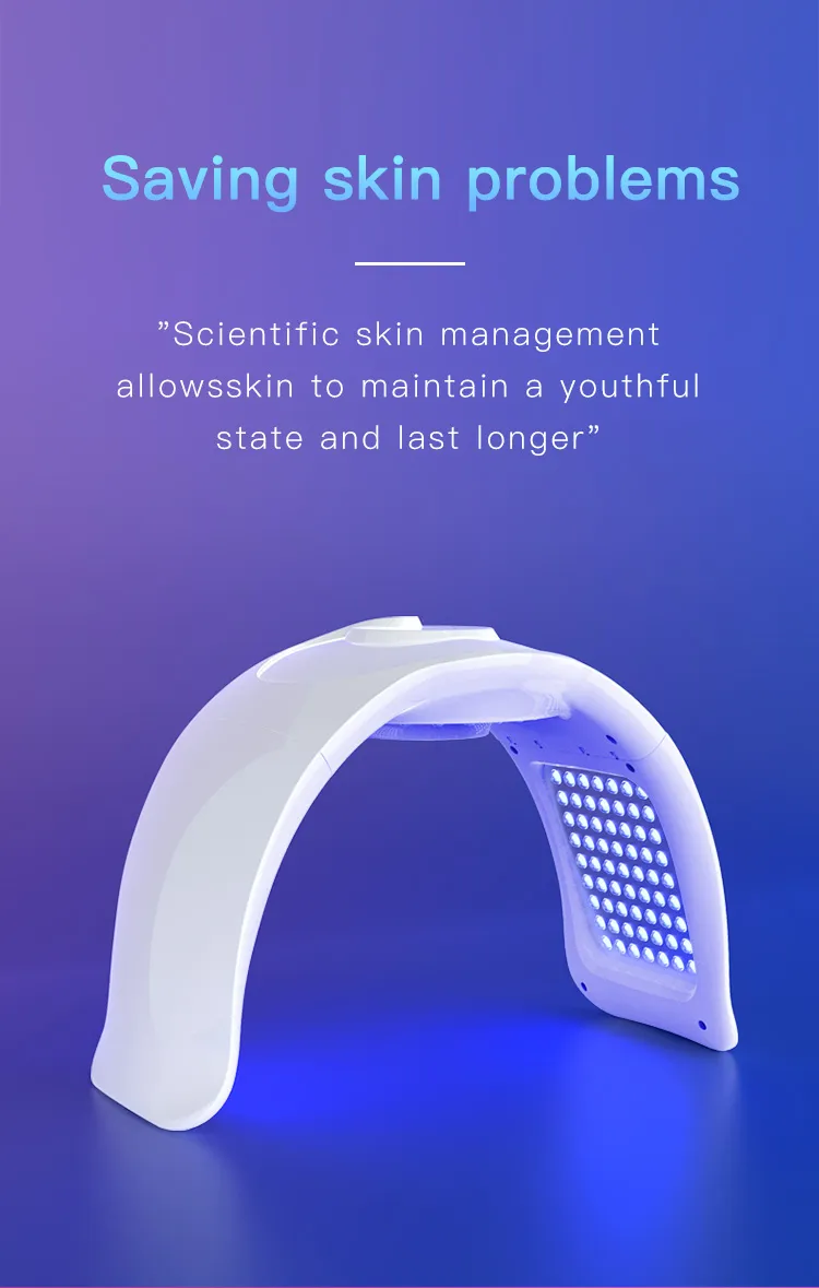 Newest LED Light Therapy Face Mask Photon Red Blue... From Xcxbeauty ...