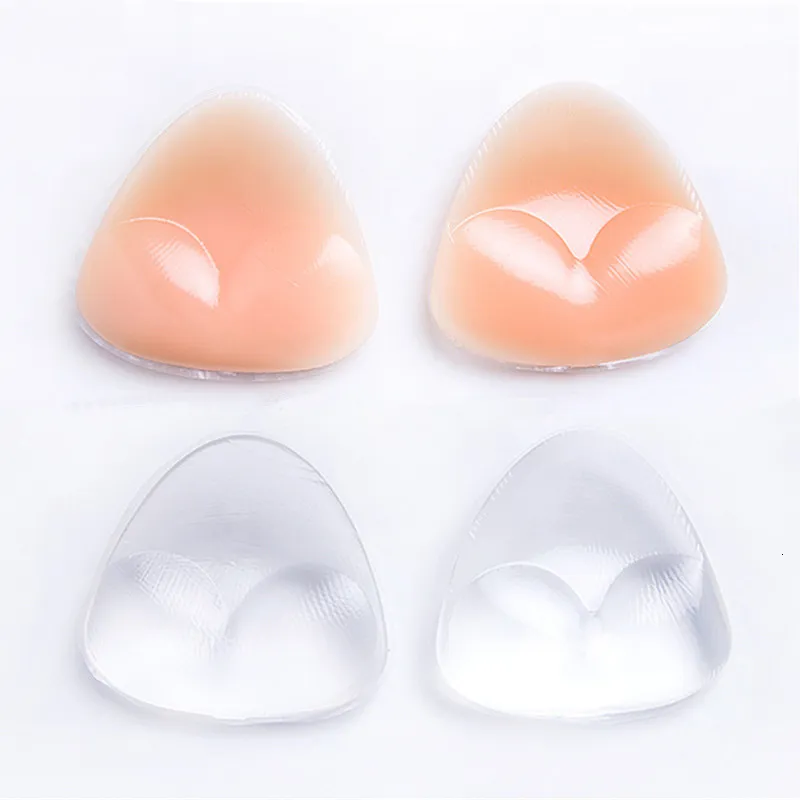 Silicone Bra Inserts: Triangle Bikini Pads, Push Up Breast Enhancers ...