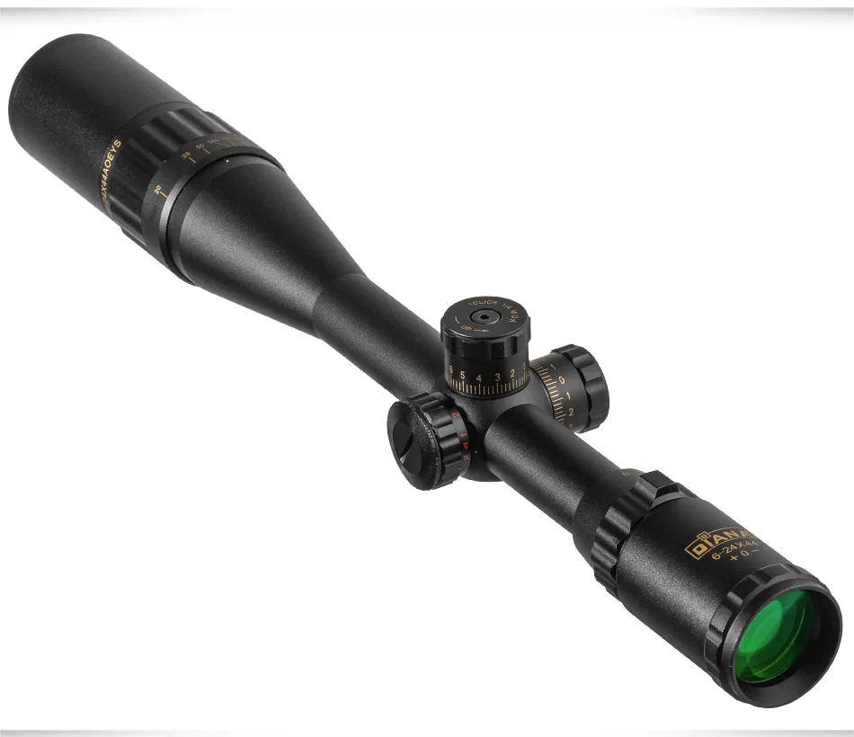 6 24x44 Tactical Diana Optic Cross Sight Green Red Illuminated ...