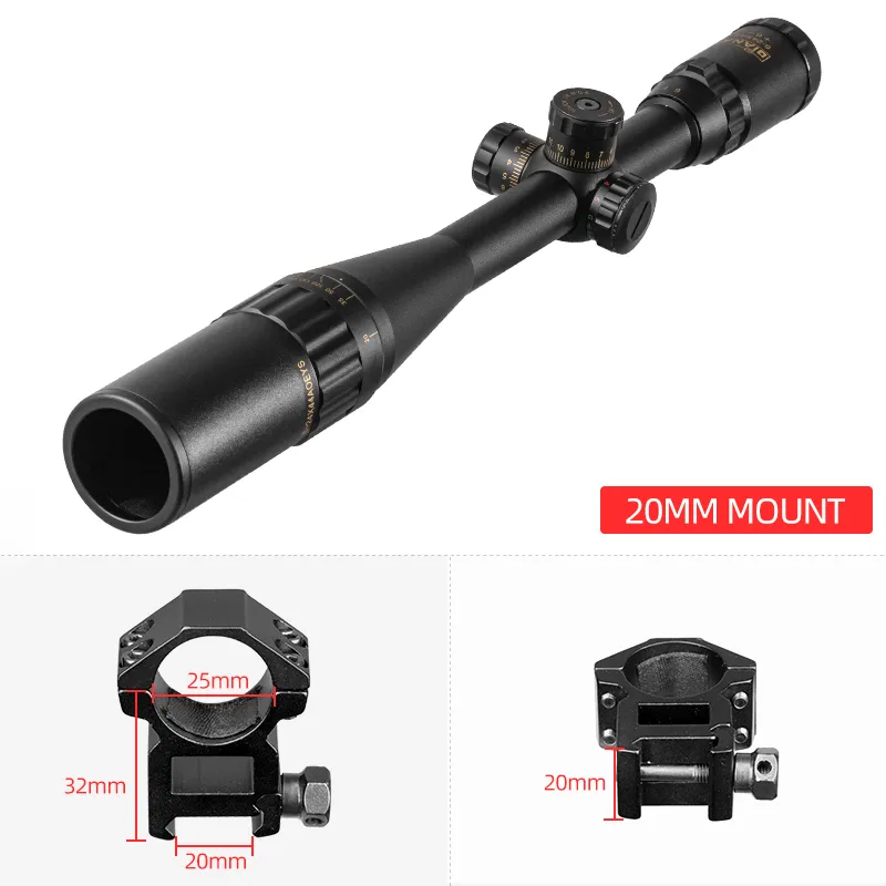 DIANA 6 24X44 Tactical Optic Cross Sight Green Red Illuminated ...