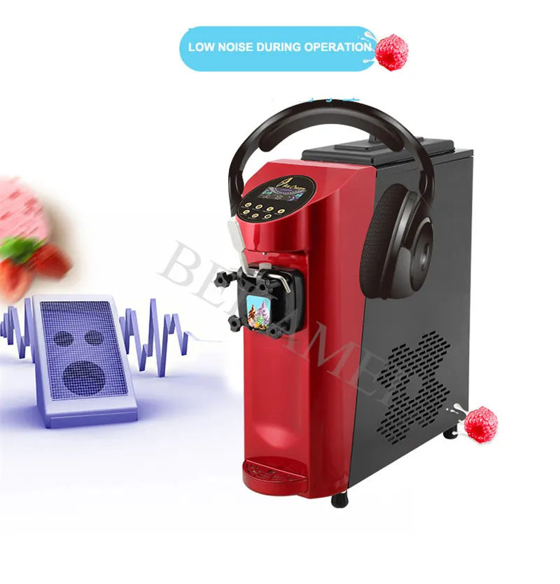 1200W Commercial Electric Soft Serve Ice Cone Making Machine With Easy ...