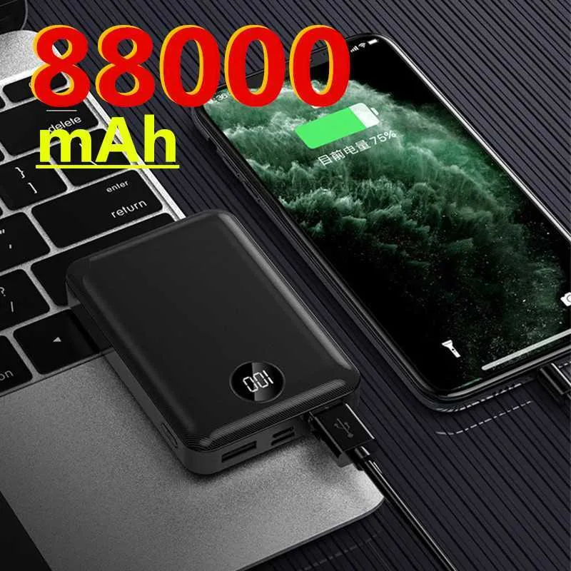 Portable Power Bank 20000mAh, Quick Charge External Battery With ...