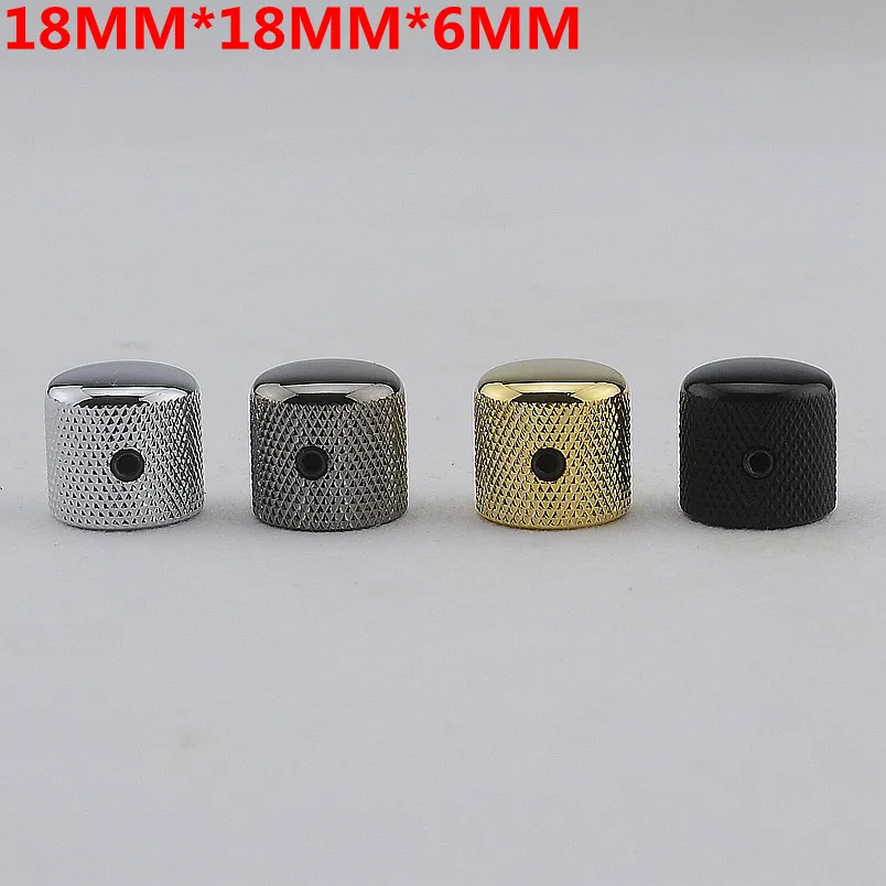 DHgate.com:1 Piece 18mm Metal Tone Volume Knob for Electric Guitar Bass ...