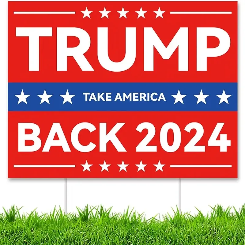 DHgate.com:Funny Trump 2024 Yard Signs - Outdoor Trump Lawn Decorations ...