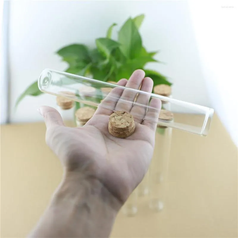 DHgate.com:Crystal Clear Mini Glass Bottles with Cork Stoppers for ...