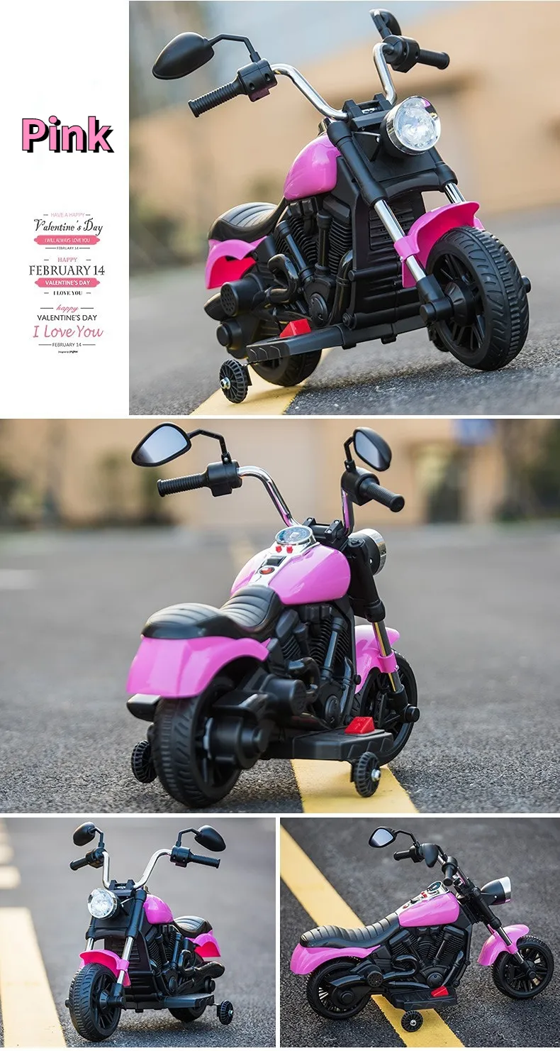 Kids Electric Ride-On Vehicle: 3-Wheel Motorcycle, Car, Trike - Battery ...