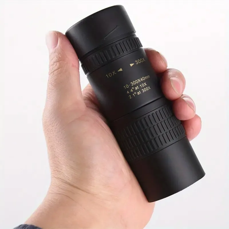 12x Zoom Monocular Telescope - High Power, Dual Focus, Superlong View ...