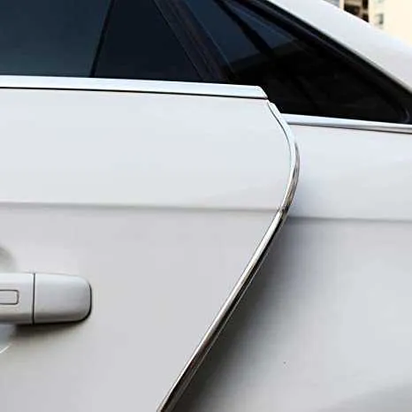 3m Auto Chrome Trim Silver Window Decorative Strips For Stylish ...