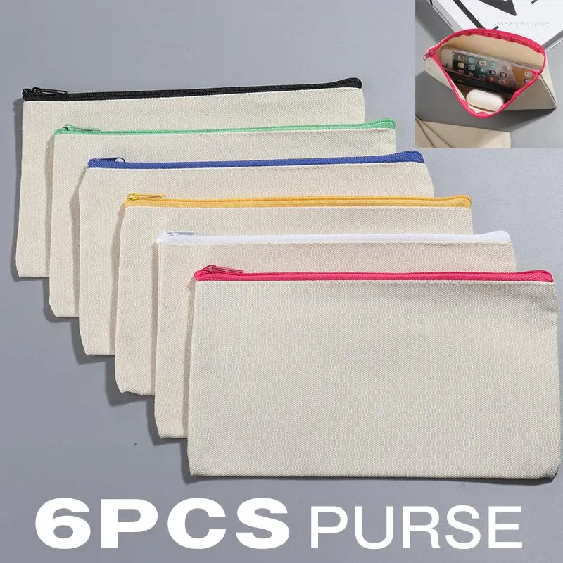 DHgate.com:Canvas Pencil Case, Student Pen Storage Bag, Cosmetic Makeup ...