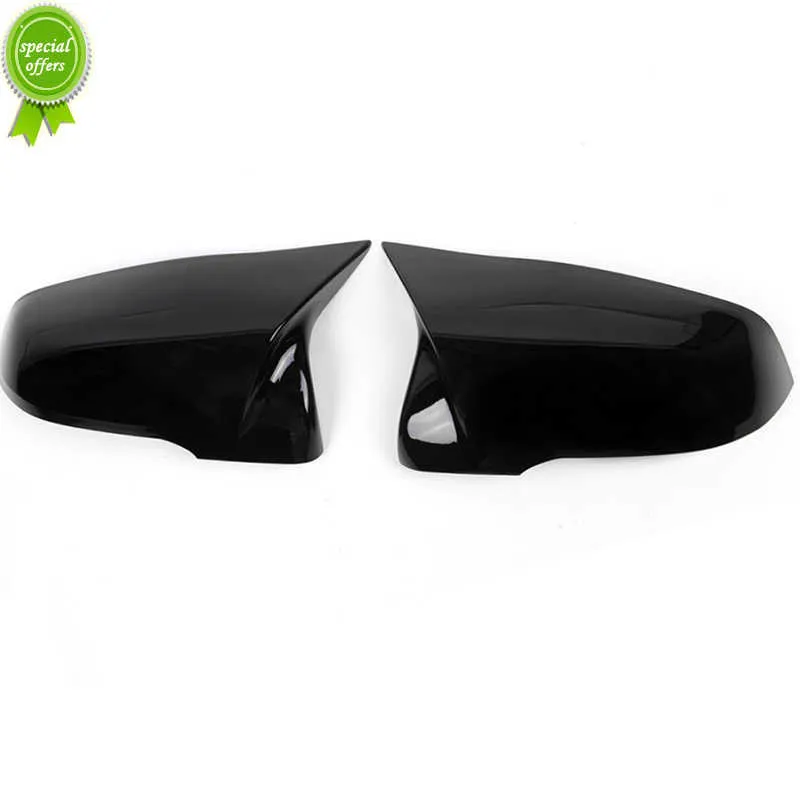 DHgate.com:Gloss Black Pair Rearview Mirror Covers Cap Fit for BMW X1 ...