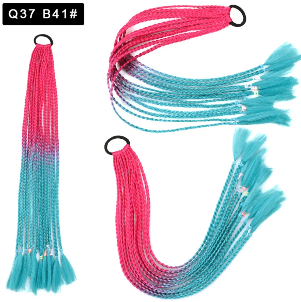 Versatile 24 Inch Braided Line Knot Ponytail Choose From Multiple ...