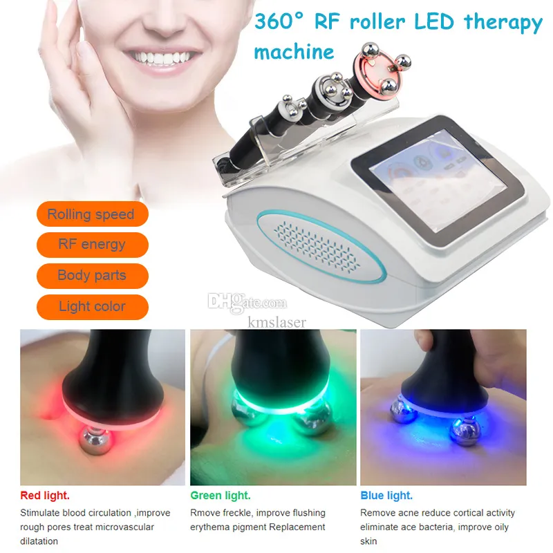 3 Handle RF 360 Turning Roller For Skin Rejuvenation, Fat Reduction ...