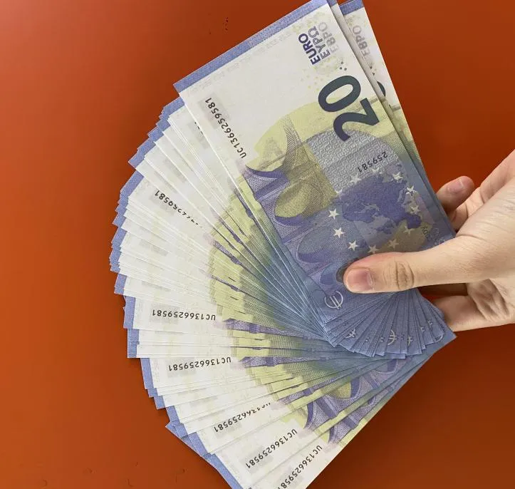 Gold Prop Copy Money Euro Selling Fake Banknote Paper 102050 100200500 ...