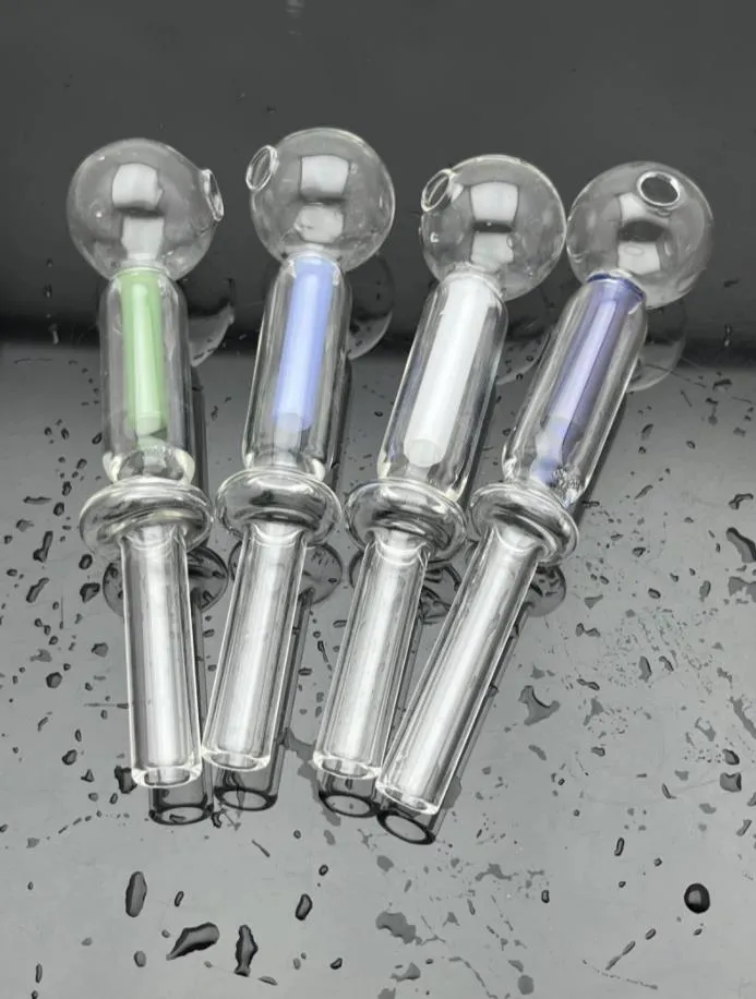Bulk Order Colorful Double Layer Hand Blown Glass Hookah With Filtered ...