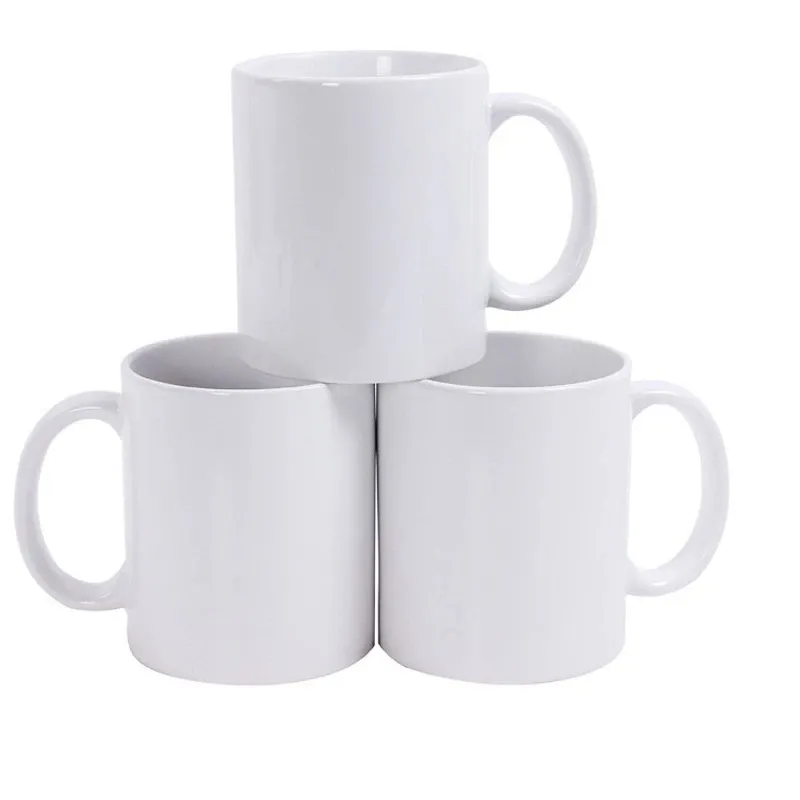11oz Sublimation Blank White Ceramic Coffee Mug Cup Sublimation ...