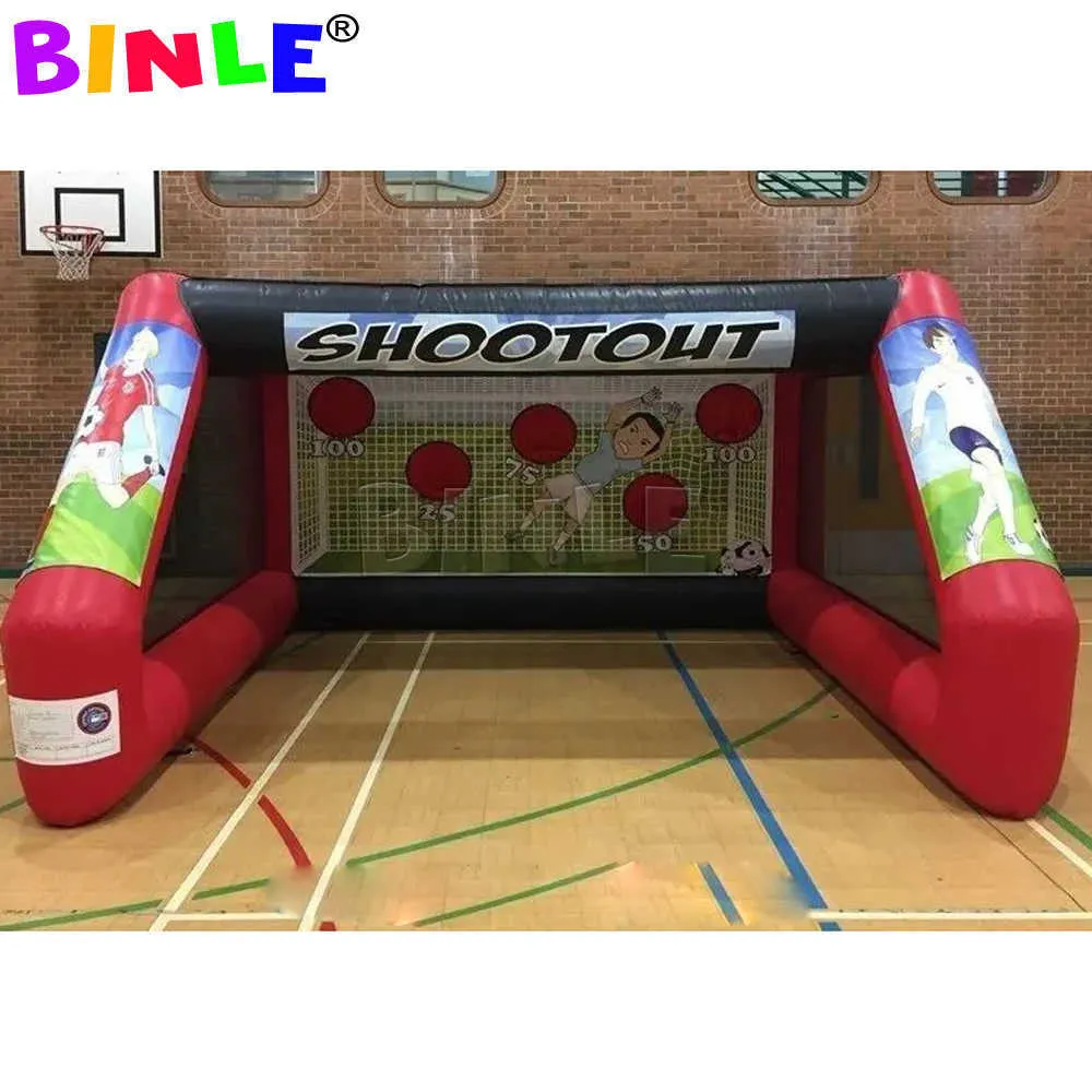 Juego De Penaltis De Fútbol Inflable Gigante Para Niños Adultos PVC Duradero, Multicolor De $812 ...