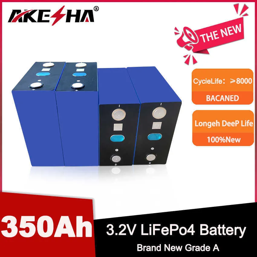 LiFePO4 Battery 3.2V 350Ah Rechargeable Lithium Iron Phosphate Cells ...